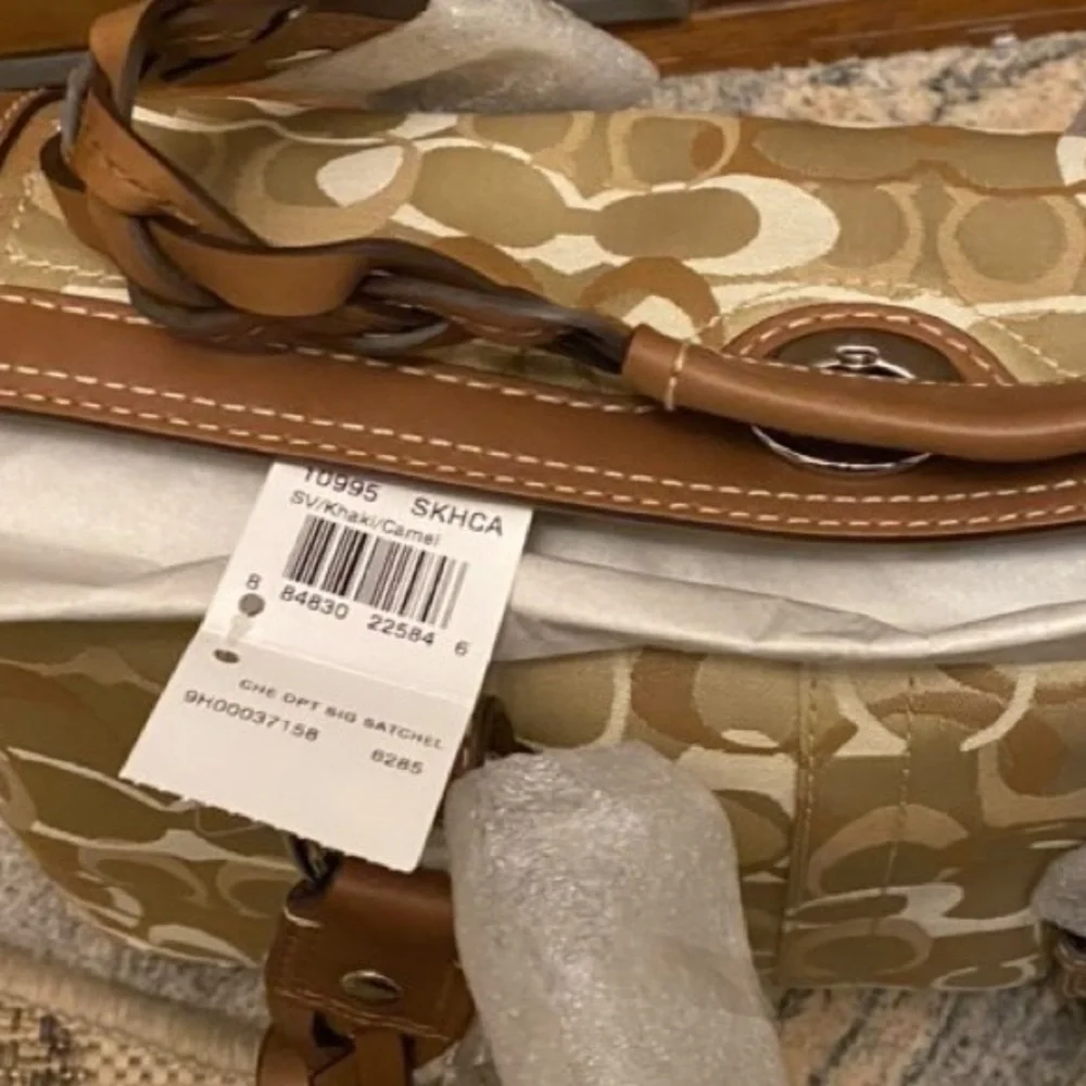 Coach | Bags | Coach Signature Satchel Bag Nwt | Poshmark